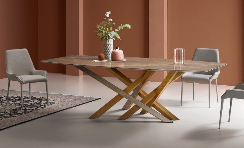 Trpezarijski sto Cross - Italijanski nameštaj